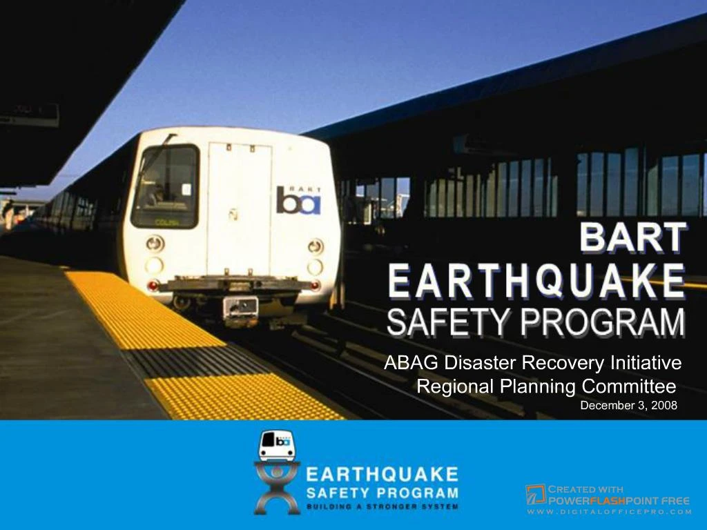 PPT - bay area rapid transit district (bart) PowerPoint Presentation ...