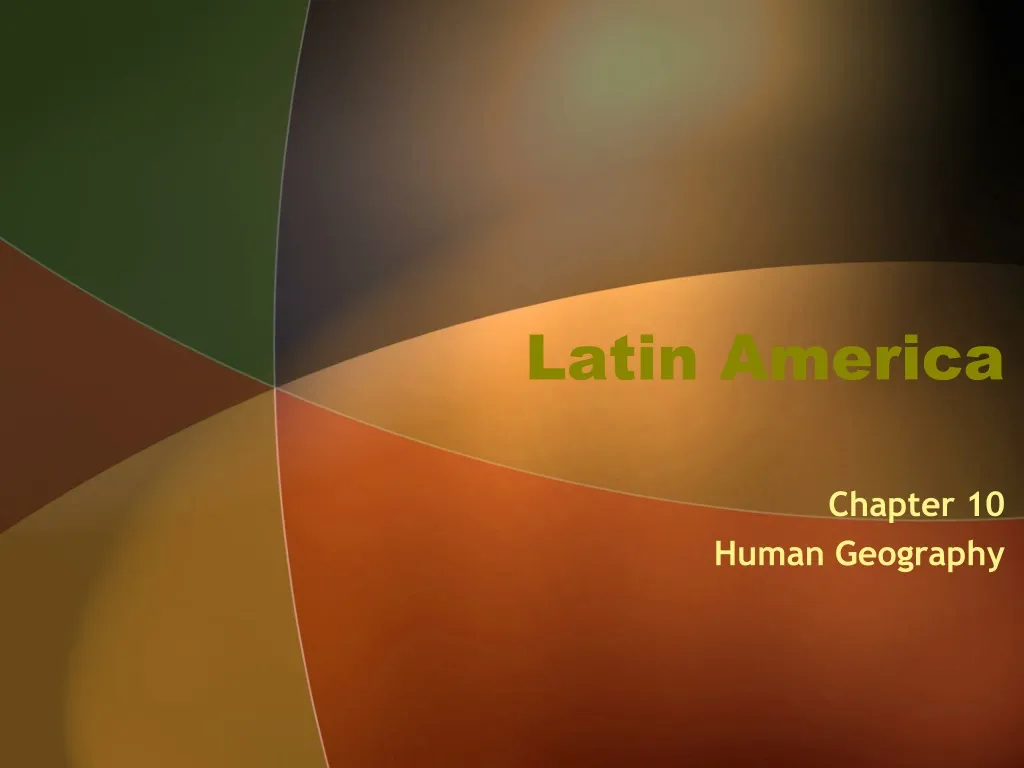 PPT - Latin America PowerPoint Presentation, free download - ID:300603