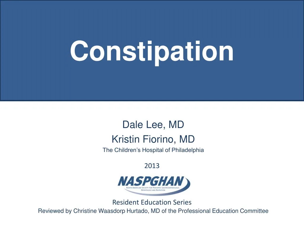 PPT - Constipation PowerPoint Presentation, free download - ID:301682