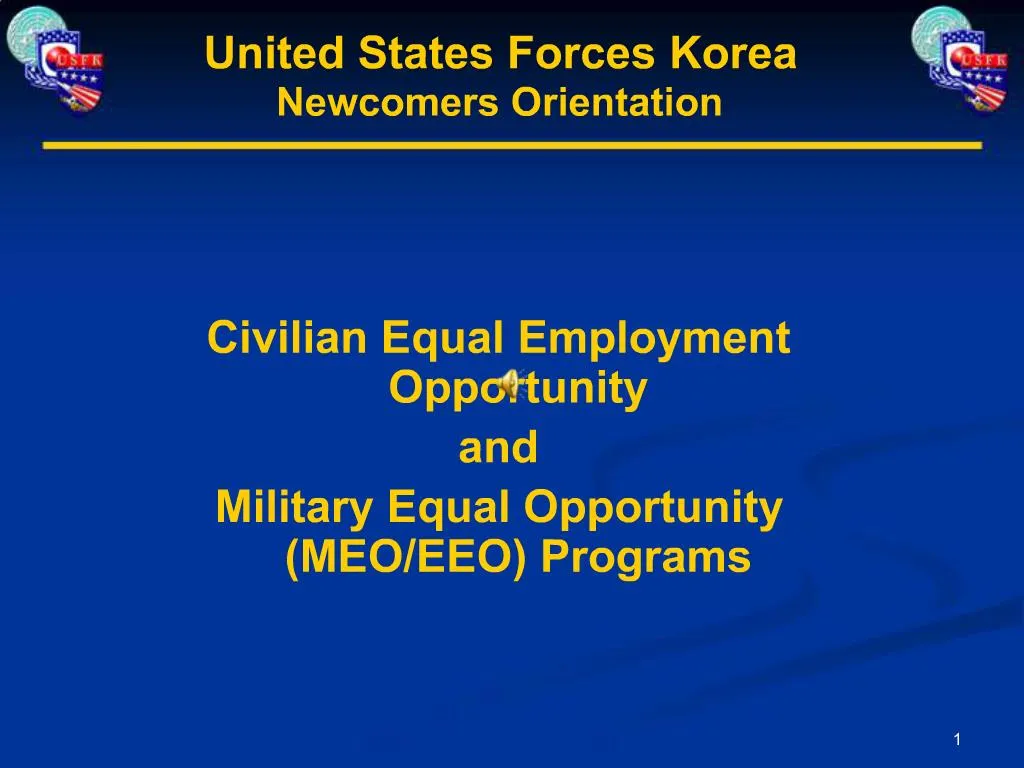 PPT - Civilian Equal Employment Opportunity and Military Equal ...