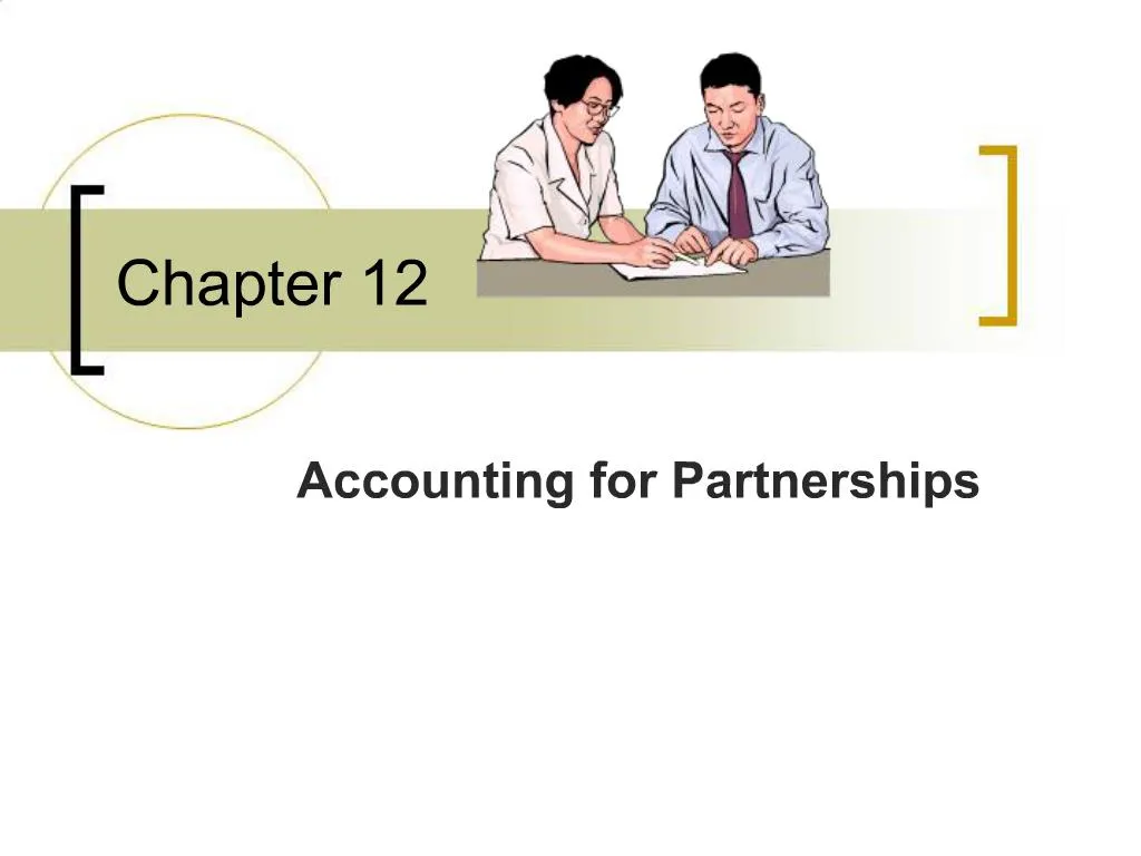 PPT - Accounting for Partnerships PowerPoint Presentation, free ...