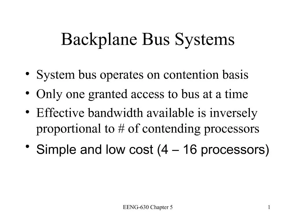 PPT - Backplane Bus Systems PowerPoint Presentation, free download - ID ...