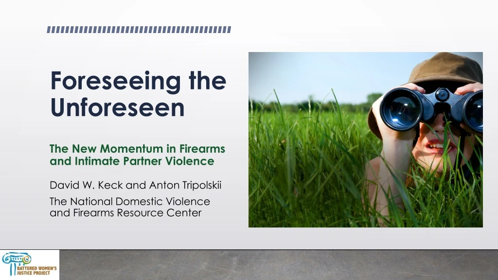 PPT - Foreseeing the Unforeseen PowerPoint Presentation, free download ...