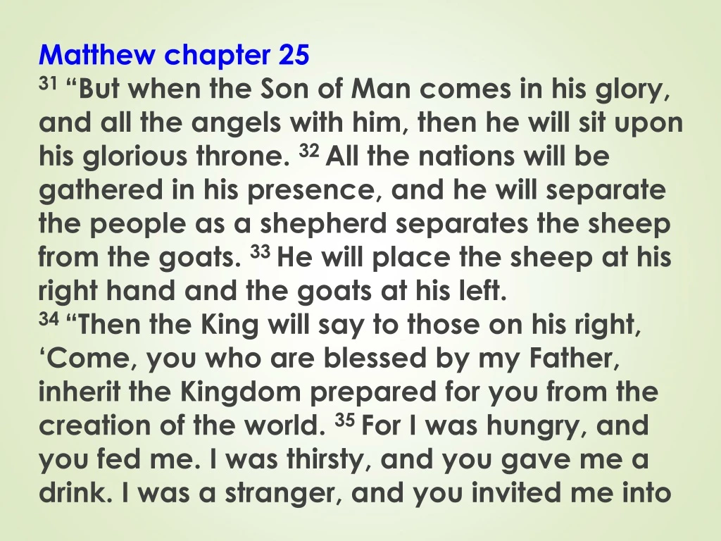 PPT - Matthew chapter 25 PowerPoint Presentation, free download - ID:327928