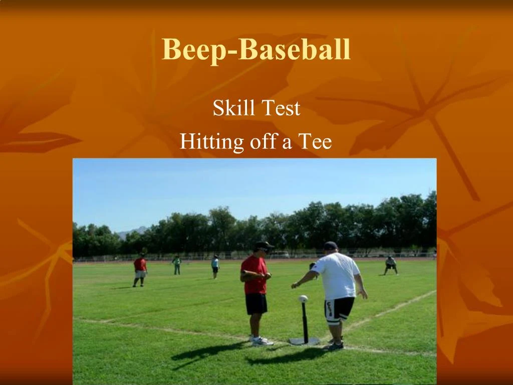 PPT - Beep-Baseball PowerPoint Presentation, free download - ID:331750