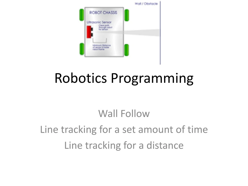 PPT - Robotics Programming PowerPoint Presentation, free download - ID ...