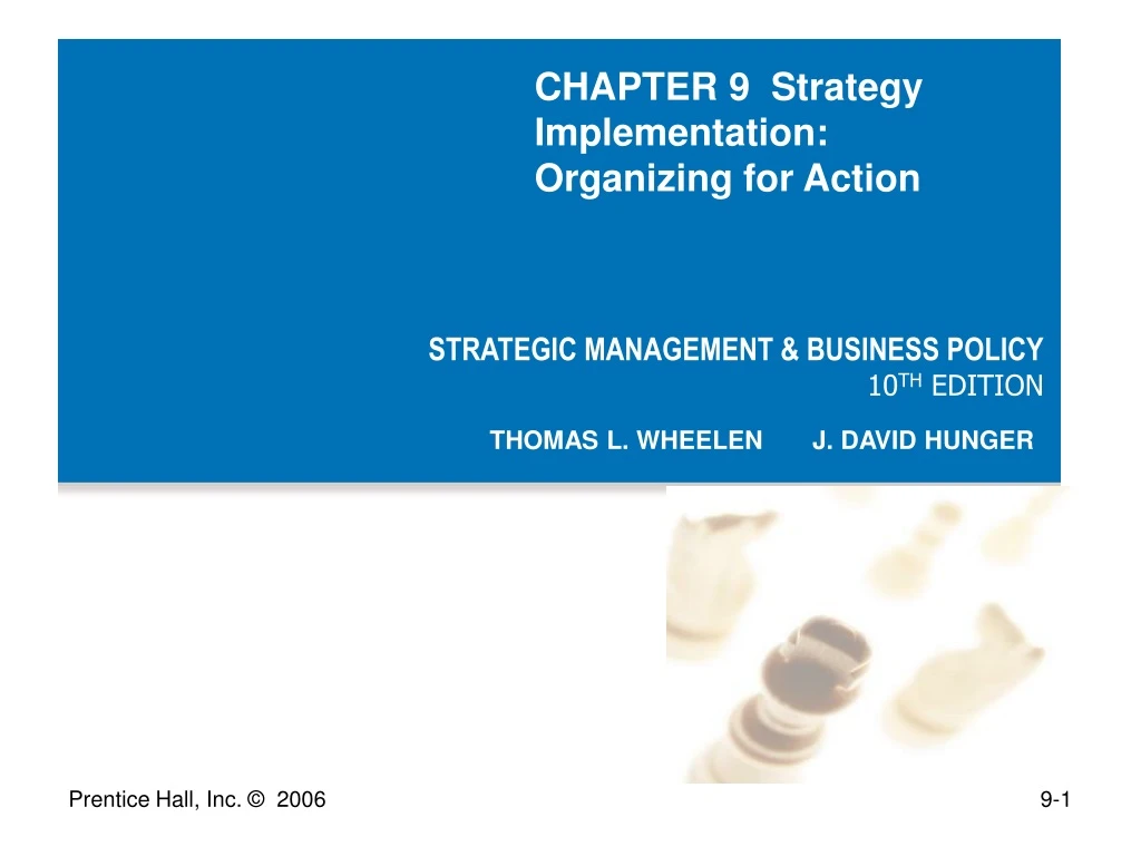PPT - STRATEGIC MANAGEMENT & BUSINESS POLICY 10 TH EDITION PowerPoint ...