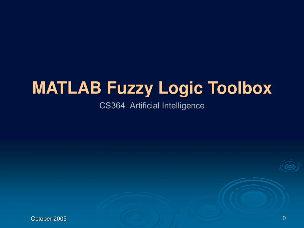 PPT - MATLAB Fuzzy Logic Toolbox PowerPoint Presentation, free download ...
