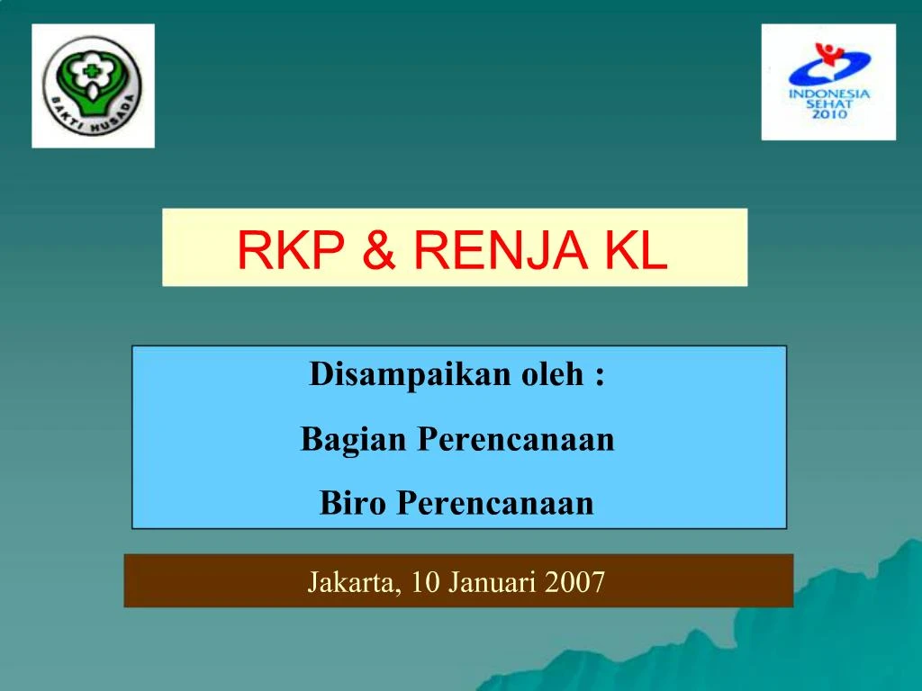 PPT - RKP RENJA KL PowerPoint Presentation, free download - ID:345465
