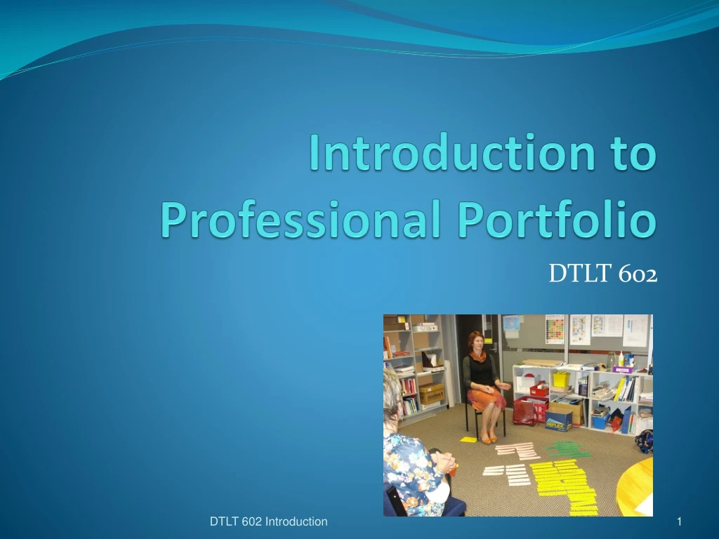 PPT - Introduction to Professional Portfolio PowerPoint Presentation ...
