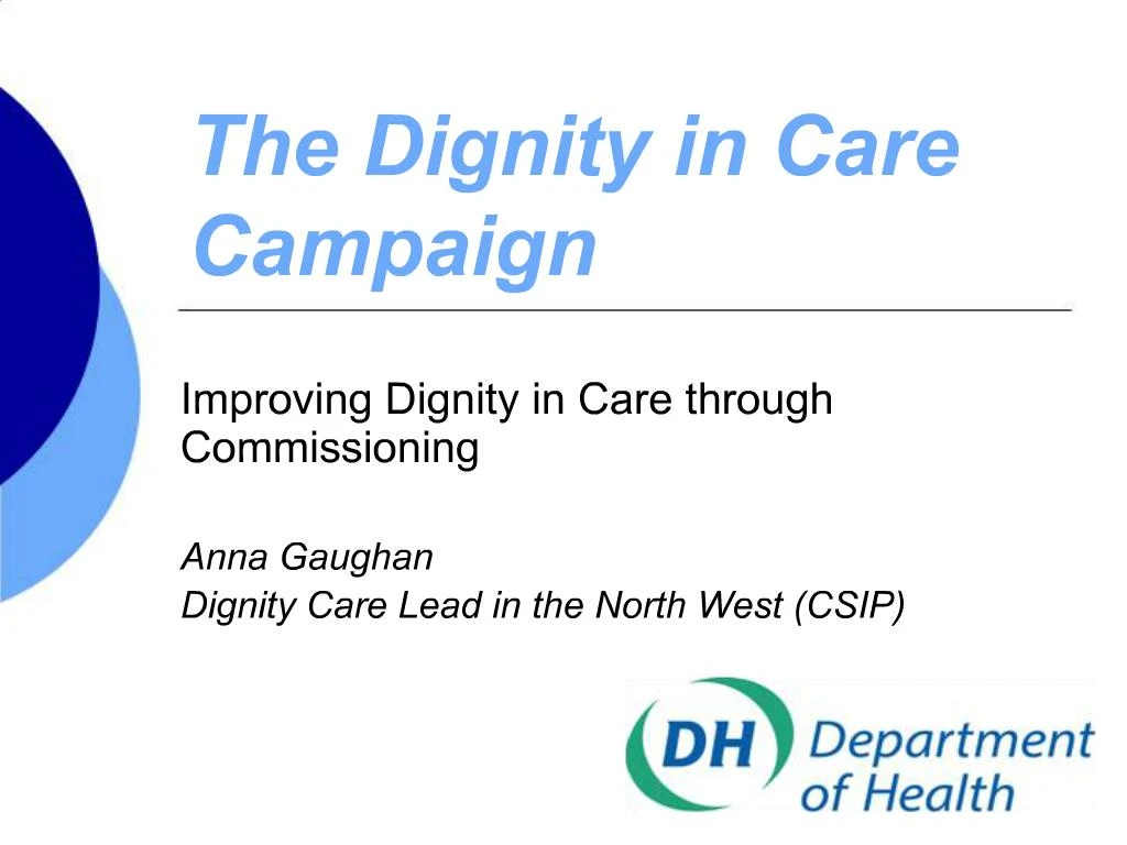 PPT - The Dignity in Care Campaign PowerPoint Presentation, free ...
