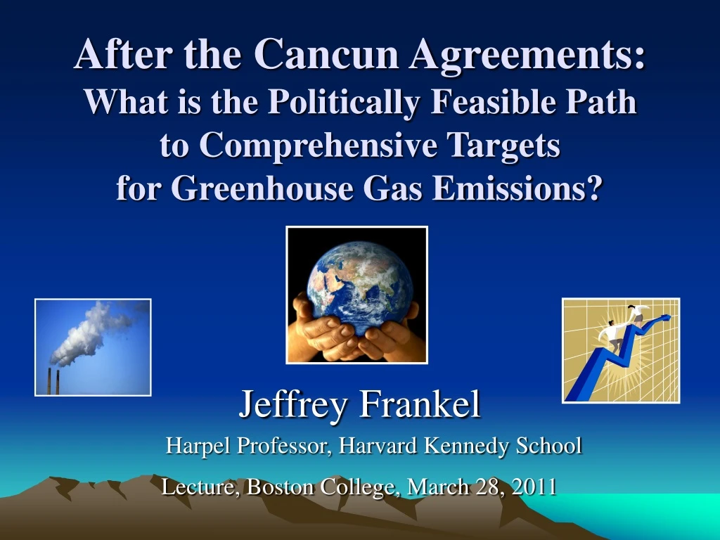 PPT - Jeffrey Frankel Harpel Professor, Harvard Kennedy School Lecture ...