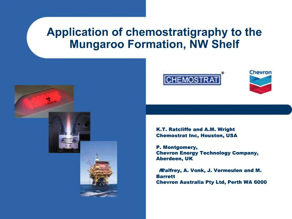 PPT - Application of chemostratigraphy to the Mungaroo Formation, NW ...