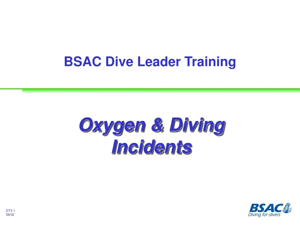 PPT - BSAC Dive Leader Training PowerPoint Presentation, free download ...
