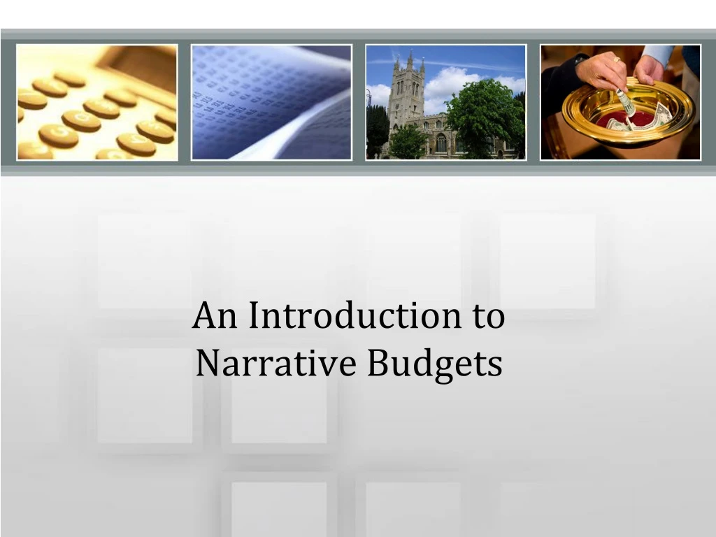 PPT - An Introduction to Narrative Budgets PowerPoint Presentation ...