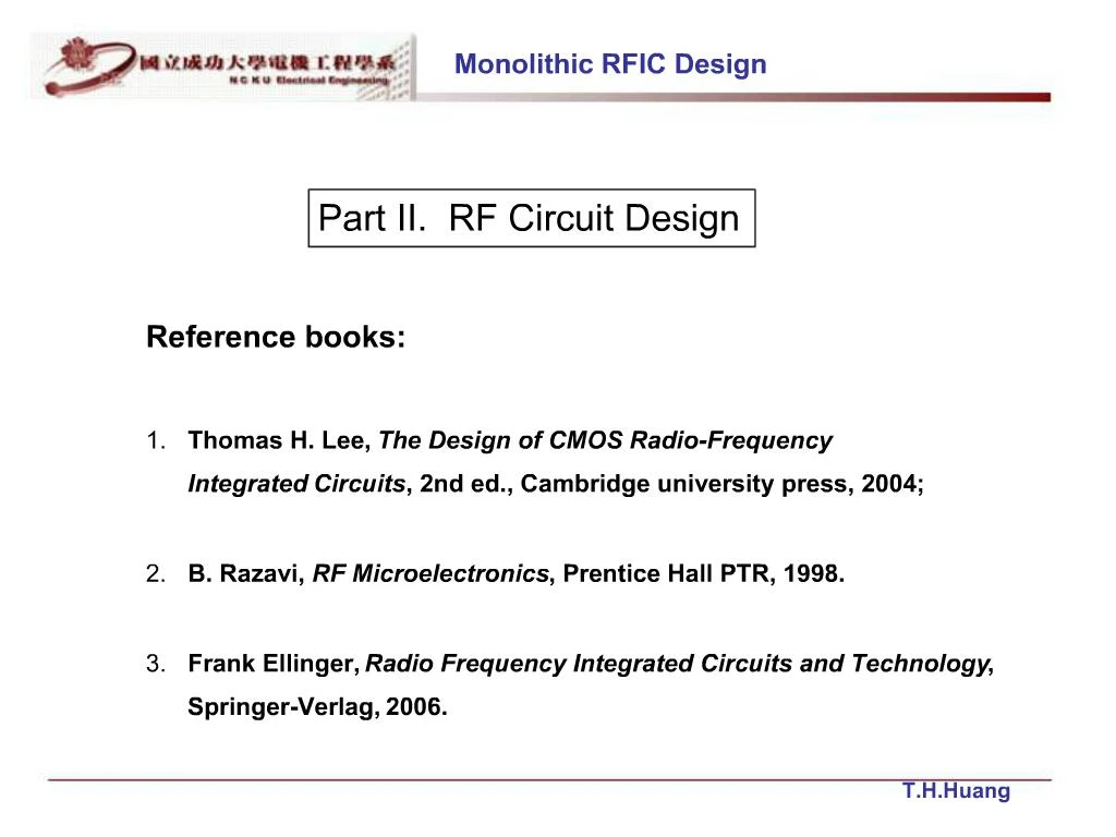 PPT - Monolithic RFIC Design PowerPoint Presentation, free download ...