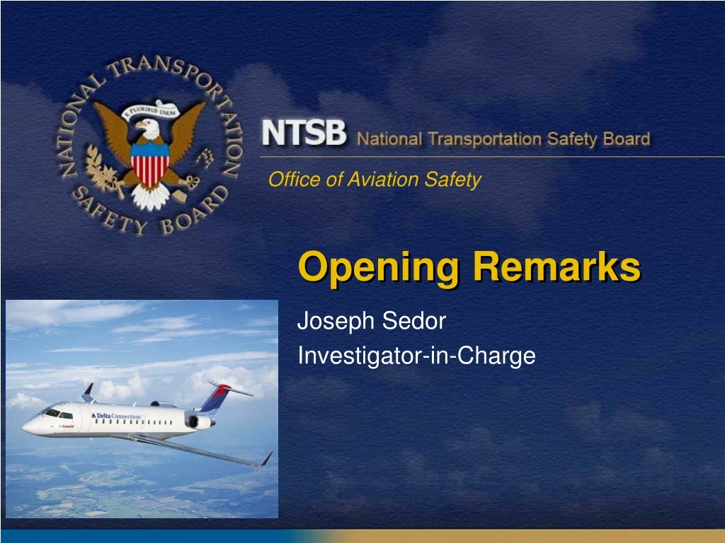 PPT - Opening Remarks PowerPoint Presentation, free download - ID:372780