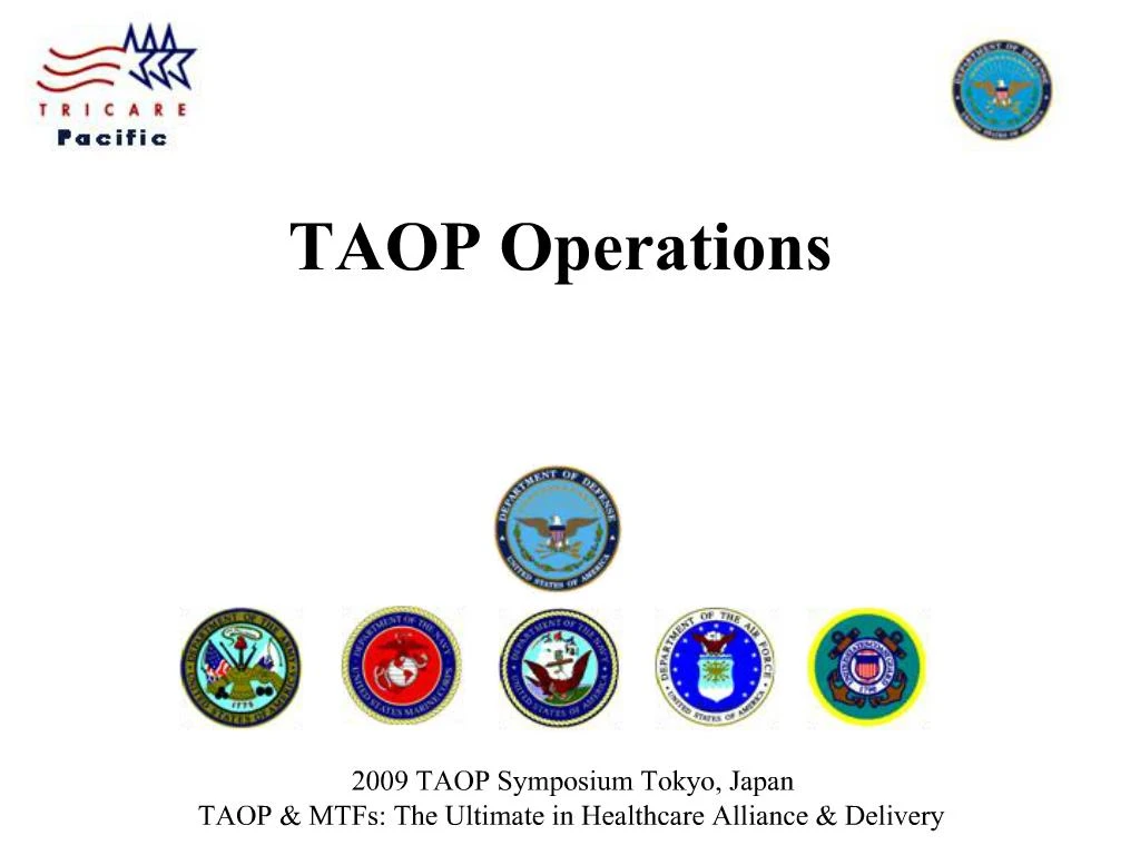 PPT - TAOP Operations PowerPoint Presentation, free download - ID:383526