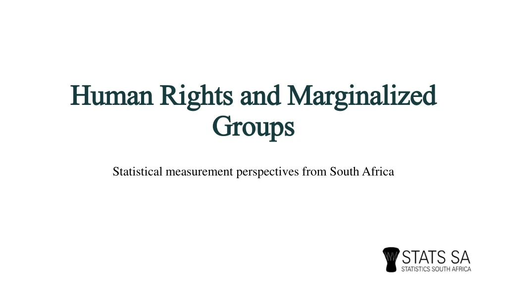 PPT - Human Rights and Marginalized Groups PowerPoint Presentation ...
