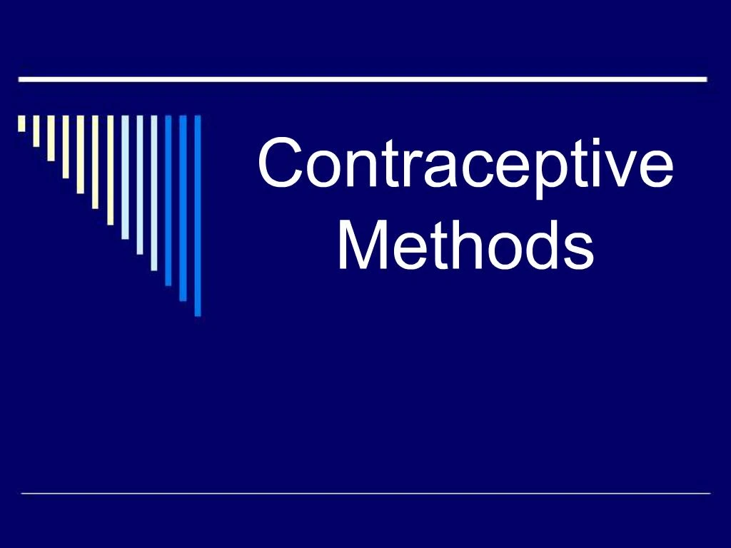PPT - Contraceptive Methods PowerPoint Presentation, free download - ID ...
