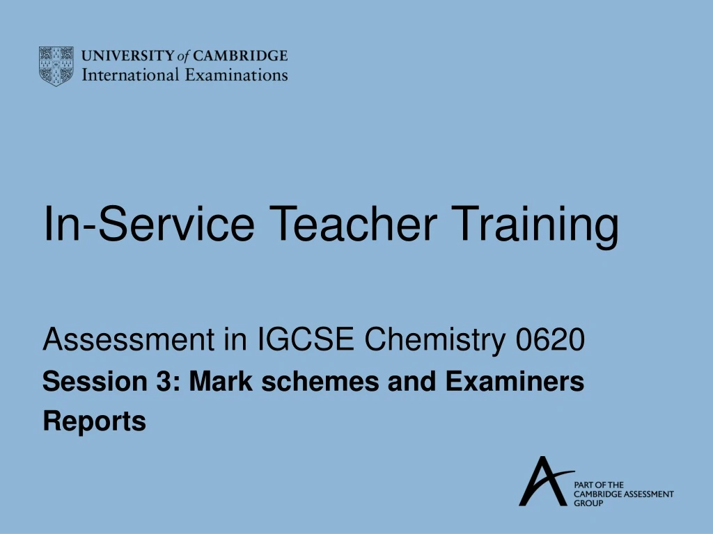 PPT - In-Service Teacher Training PowerPoint Presentation, free ...