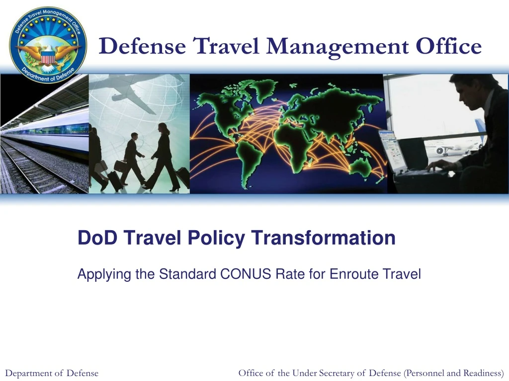 PPT - DoD Travel Policy Transformation PowerPoint Presentation, free ...