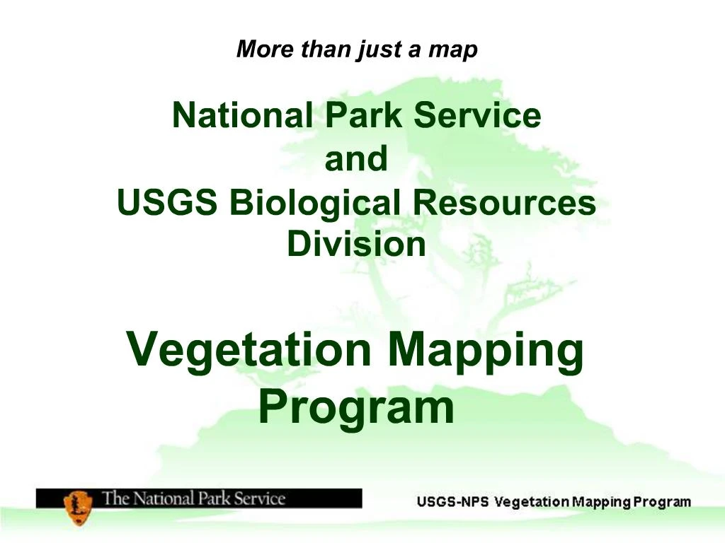 PPT - National Park Service and USGS Biological Resources Division ...