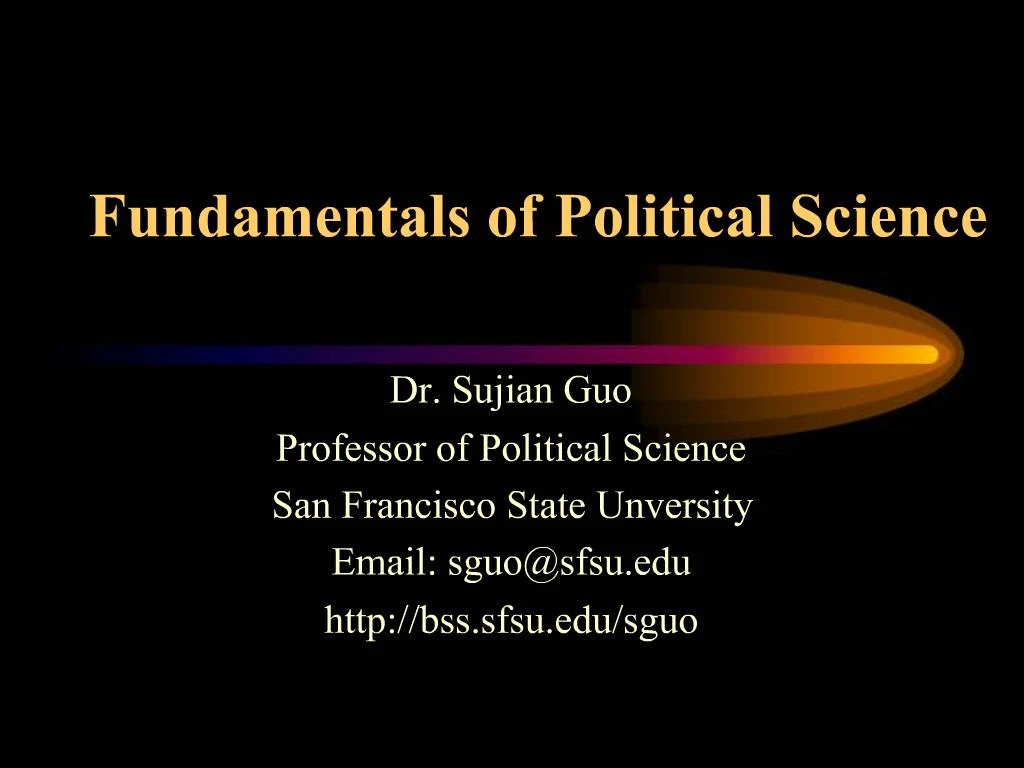 PPT - Fundamentals of Political Science PowerPoint Presentation, free ...