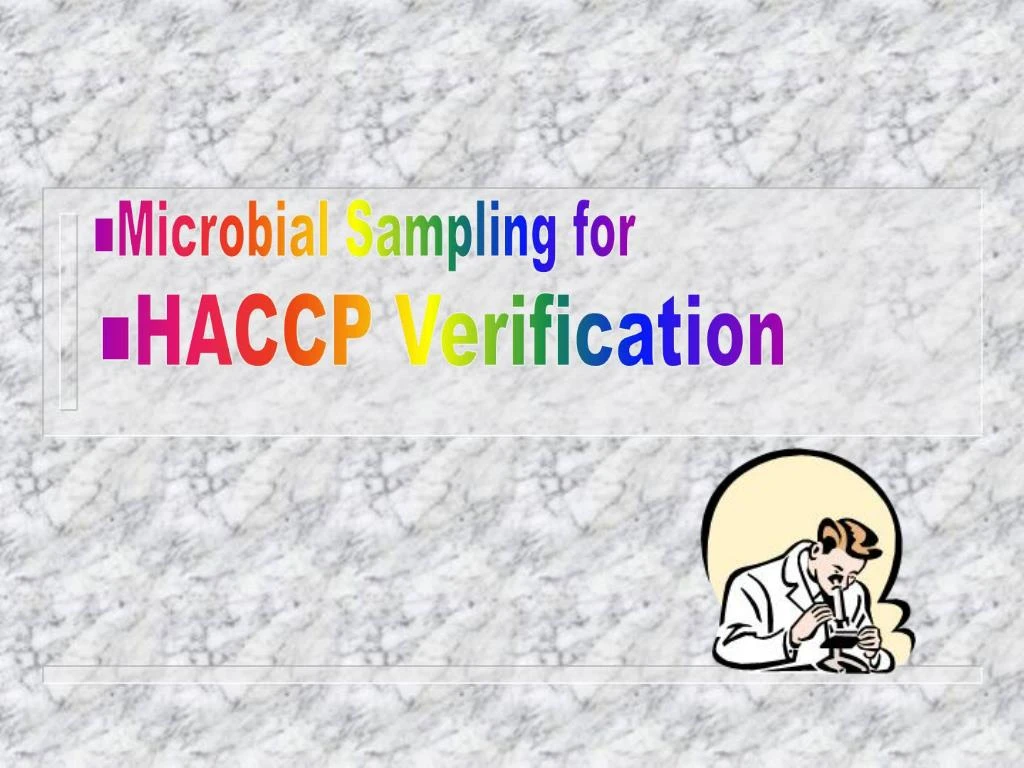 PPT - Microbial Sampling for PowerPoint Presentation, free download ...