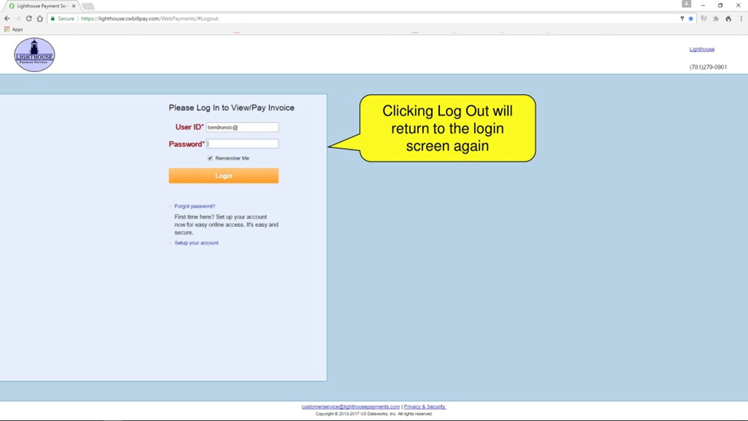 PPT - To access bill pay site go to biller specific URL PowerPoint ...