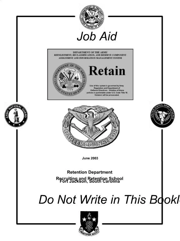 PPT - Retention Department Recruiting and Retention School Fort Jackson ...
