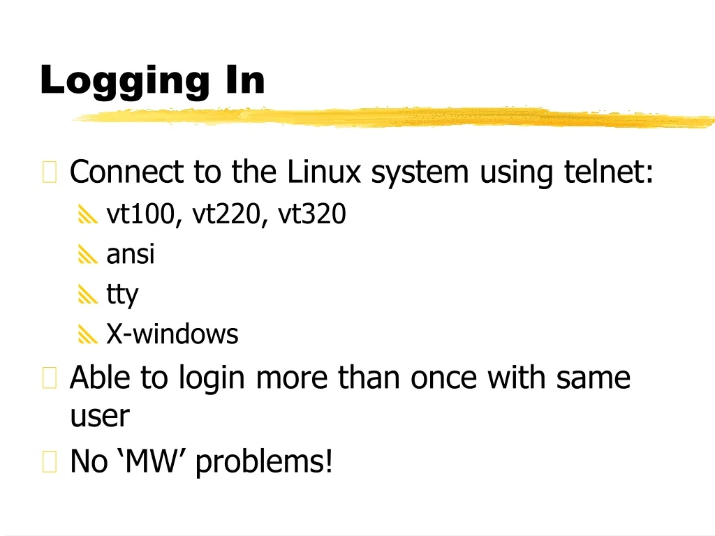 PPT - Logging In PowerPoint Presentation, free download - ID:432110