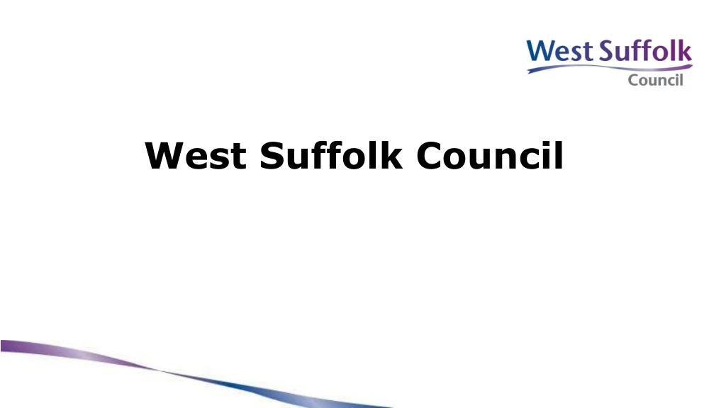 PPT - West Suffolk Council PowerPoint Presentation, free download - ID ...
