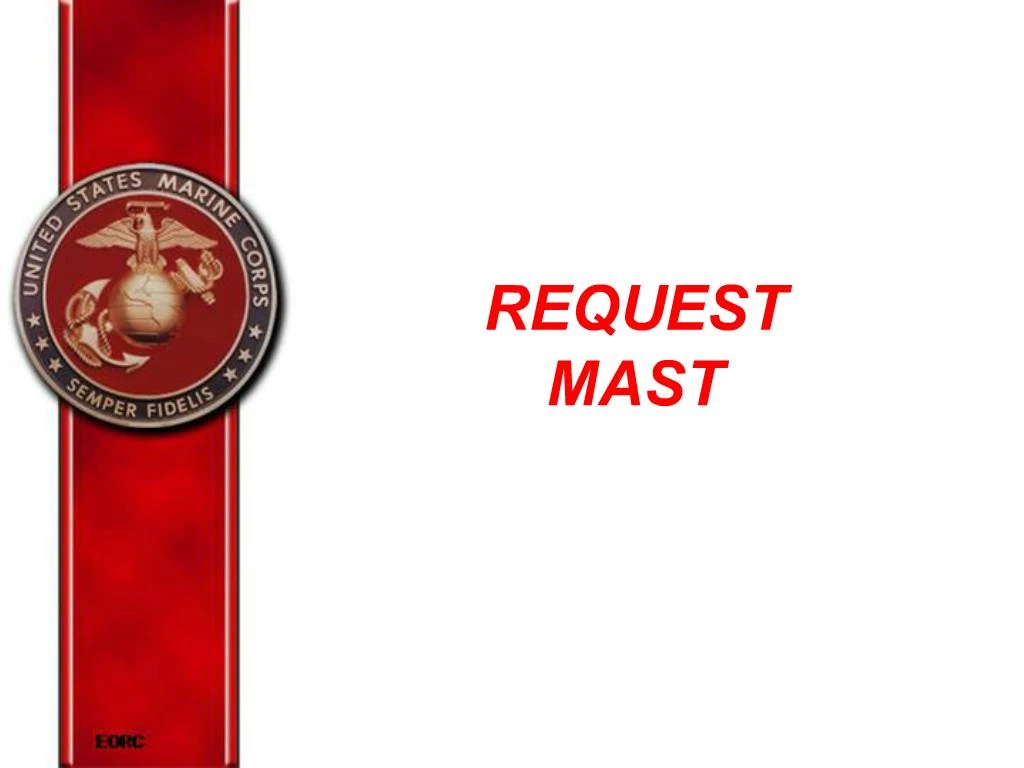 PPT - REQUEST MAST PowerPoint Presentation, free download - ID:434648