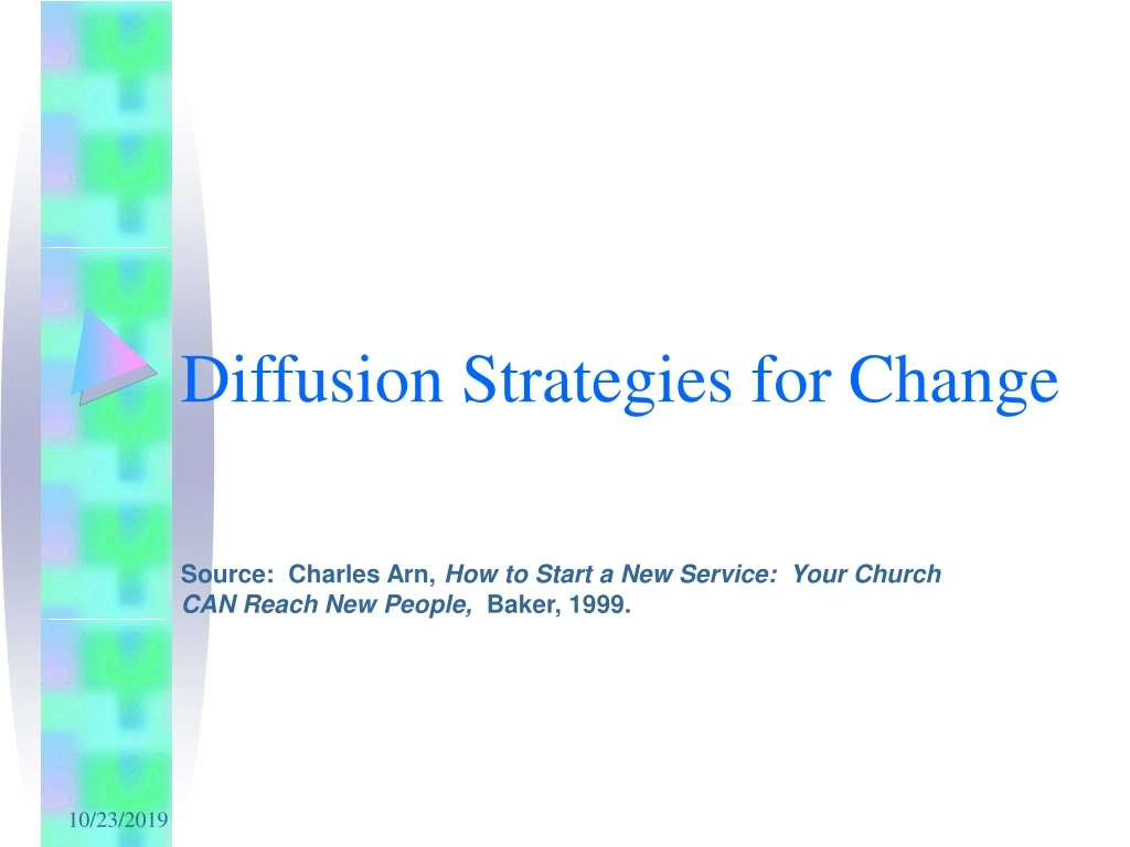 PPT - Diffusion Strategies for Change PowerPoint Presentation, free ...