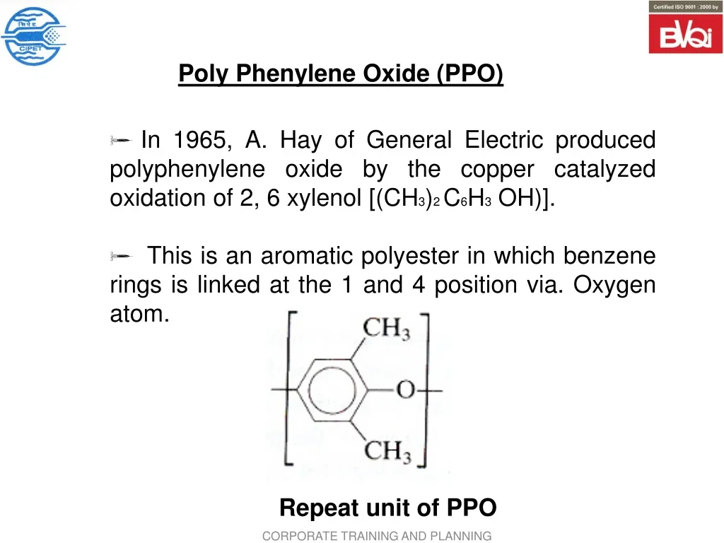 PPT - Poly Phenylene Oxide (PPO) PowerPoint Presentation, free download ...
