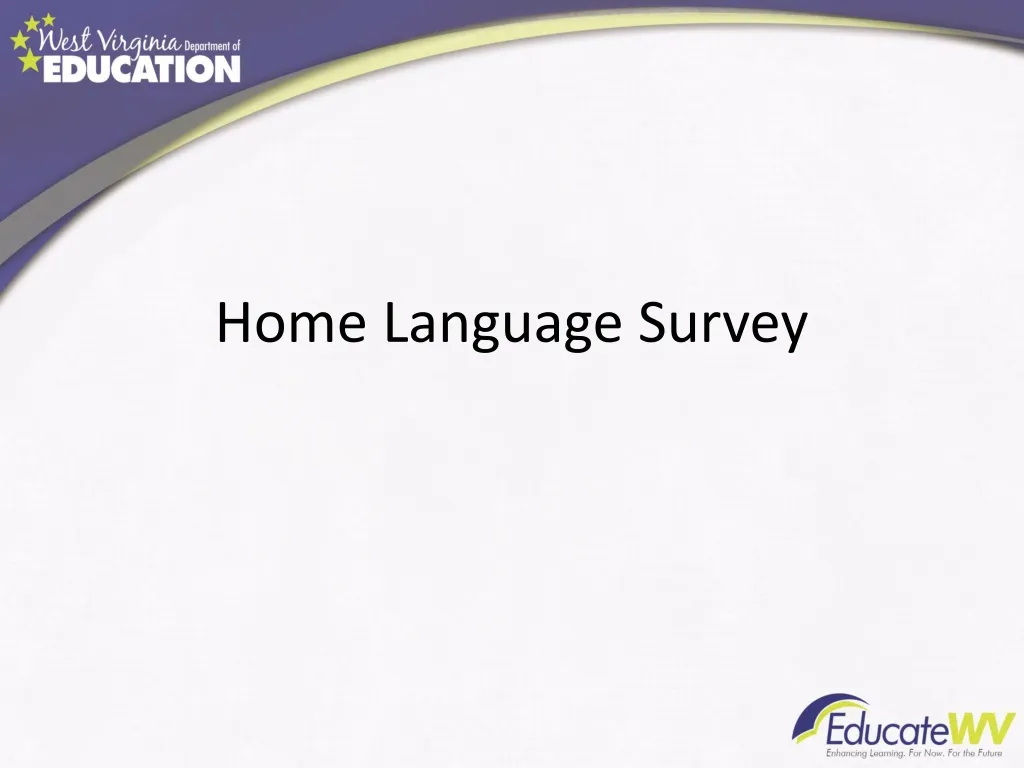 PPT - Home Language Survey PowerPoint Presentation, free download - ID ...