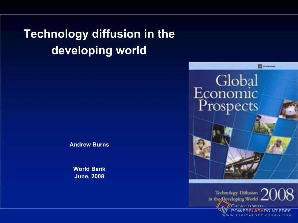 PPT - Technology diffusion in the developing world PowerPoint ...