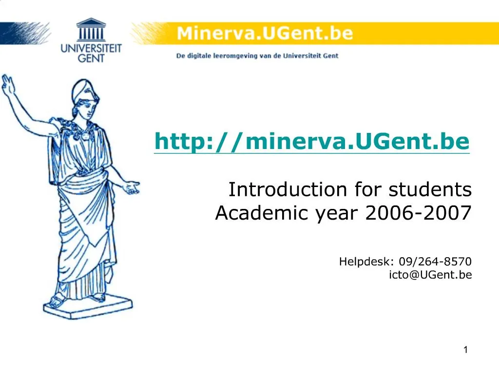 PPT - Minerva.UGent.be PowerPoint Presentation, free download - ID:451826