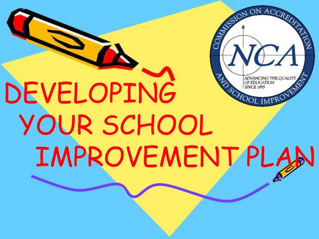 PPT - DEVELOPING YOUR SCHOOL IMPROVEMENT PLAN PowerPoint Presentation ...