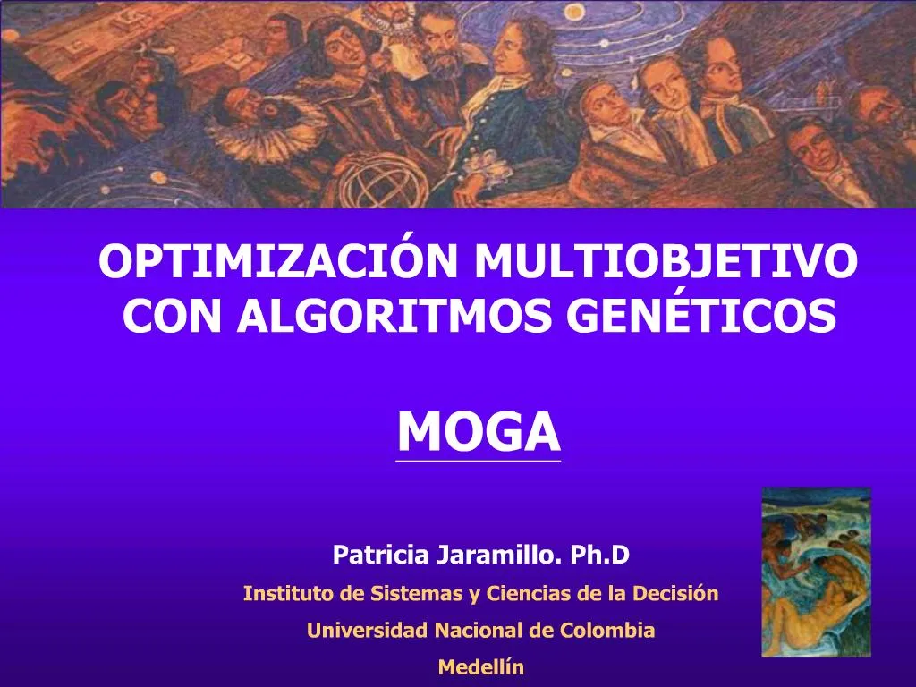 PPT - OPTIMIZACI N MULTIOBJETIVO CON ALGORITMOS GEN TICOS MOGA PowerPoint Presentation - ID:459999