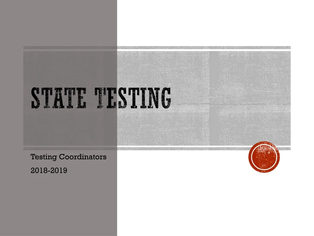 PPT - State Testing PowerPoint Presentation, free download - ID:463593