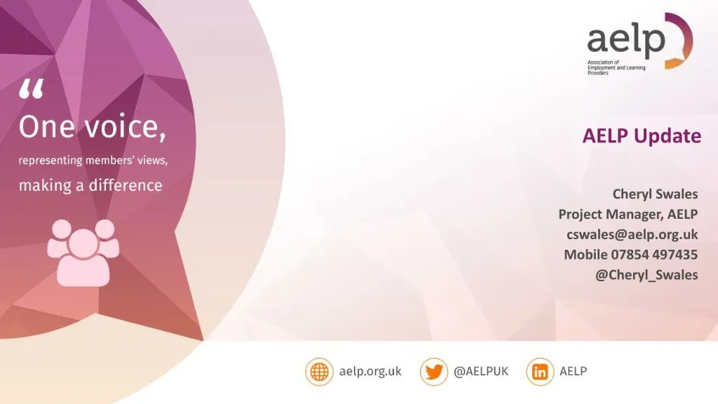 PPT - AELP Update PowerPoint Presentation, free download - ID:464661