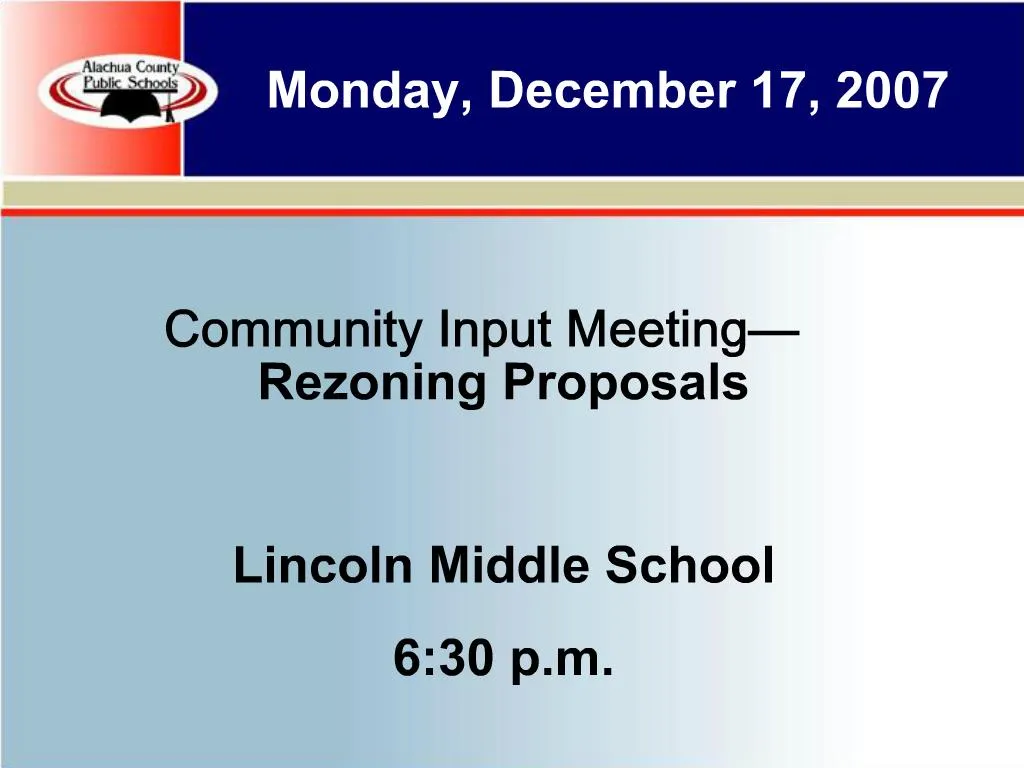 PPT - Monday, December 17, 2007 PowerPoint Presentation, free download ...