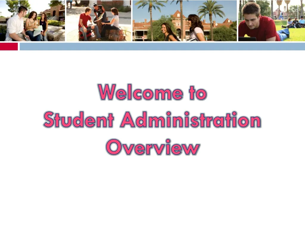 PPT - Welcome to Student Administration Overview PowerPoint ...