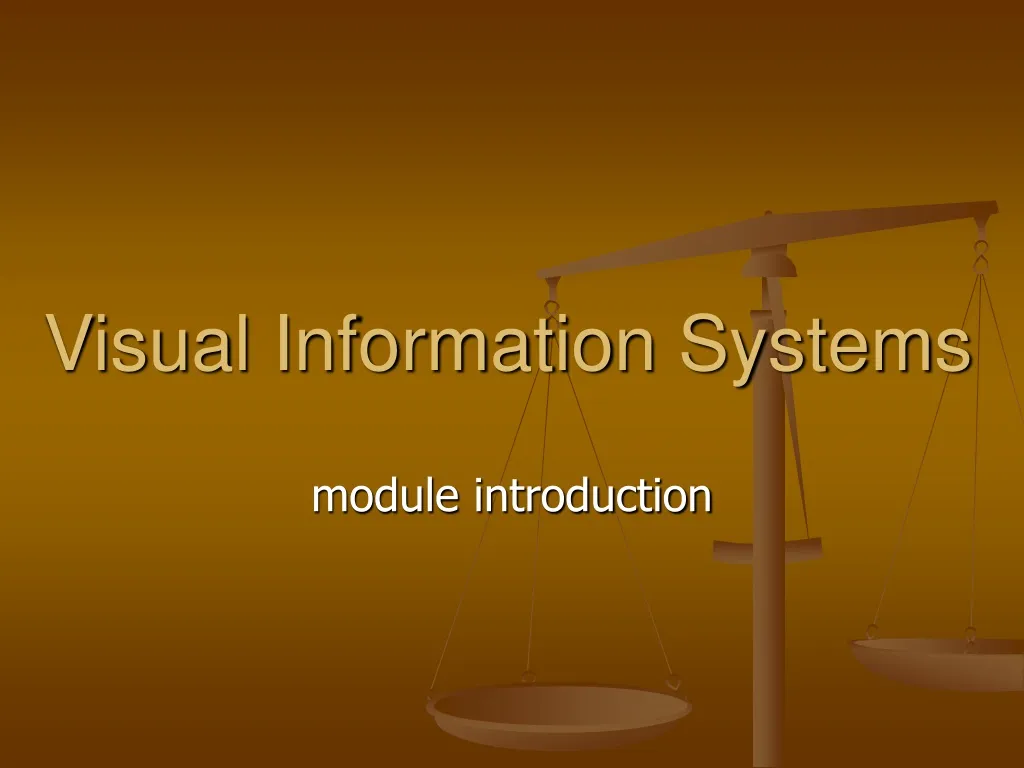 PPT - Visual Information Systems PowerPoint Presentation, free download ...