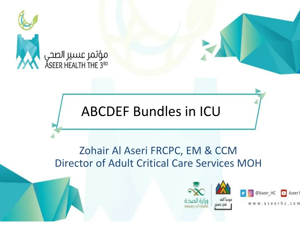 PPT - Zohair Al Aseri FRCPC, EM & CCM Director of Adult Critical Care ...