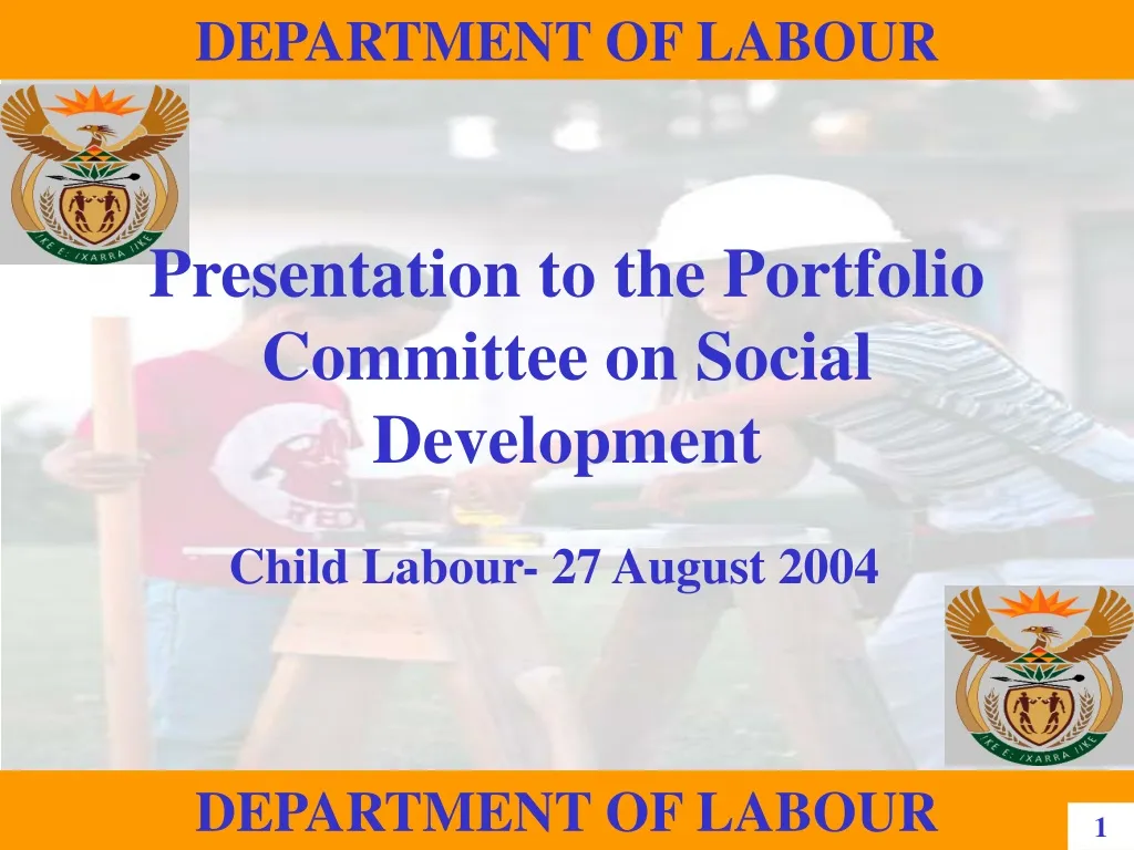 PPT - DEPARTMENT OF LABOUR PowerPoint Presentation, free download - ID ...