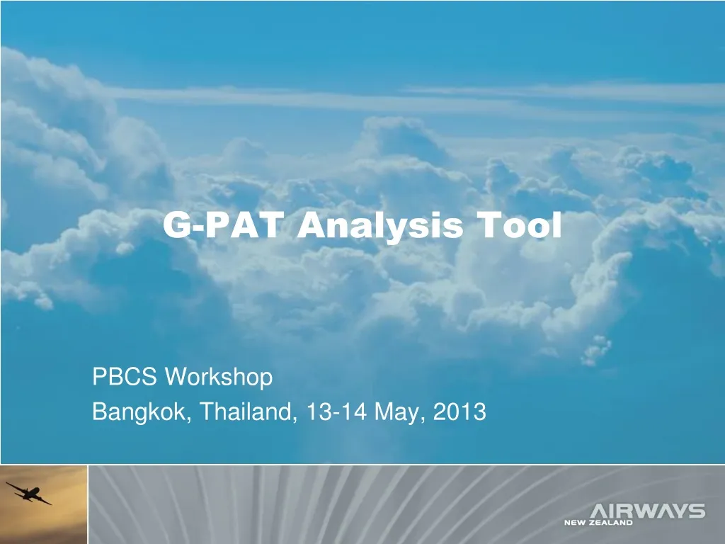 PPT - G-PAT Analysis Tool PowerPoint Presentation, free download - ID ...
