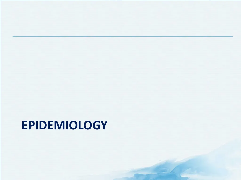 PPT - epidemiology PowerPoint Presentation, free download - ID:476761